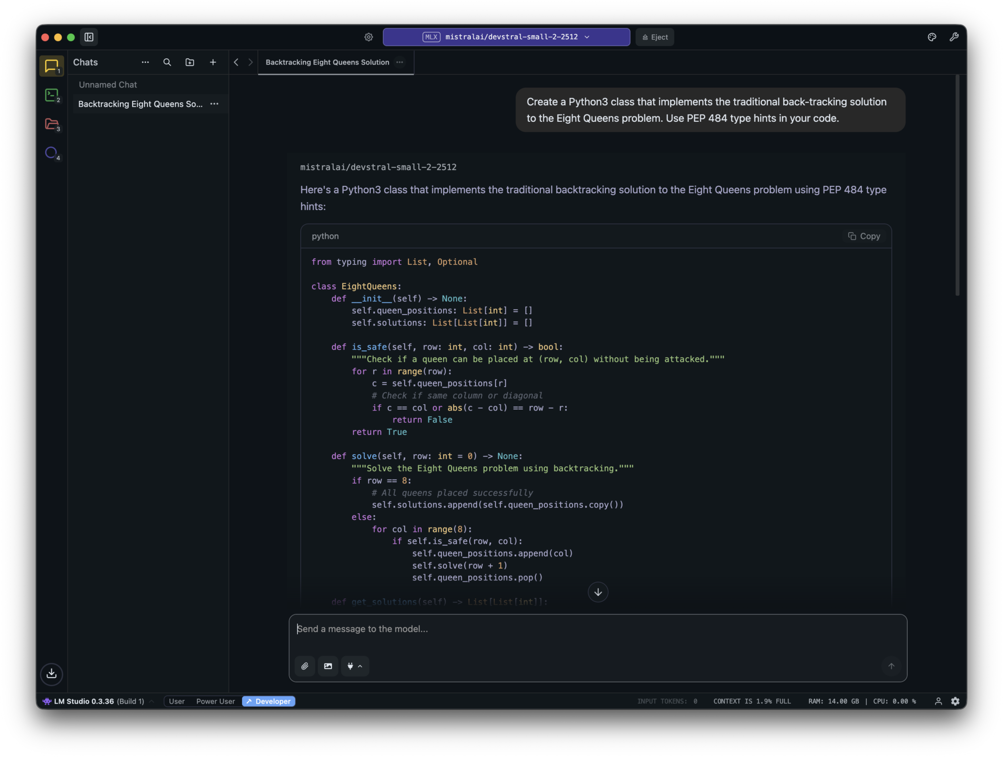 Configuring your computer for local inference with a generative AI ...